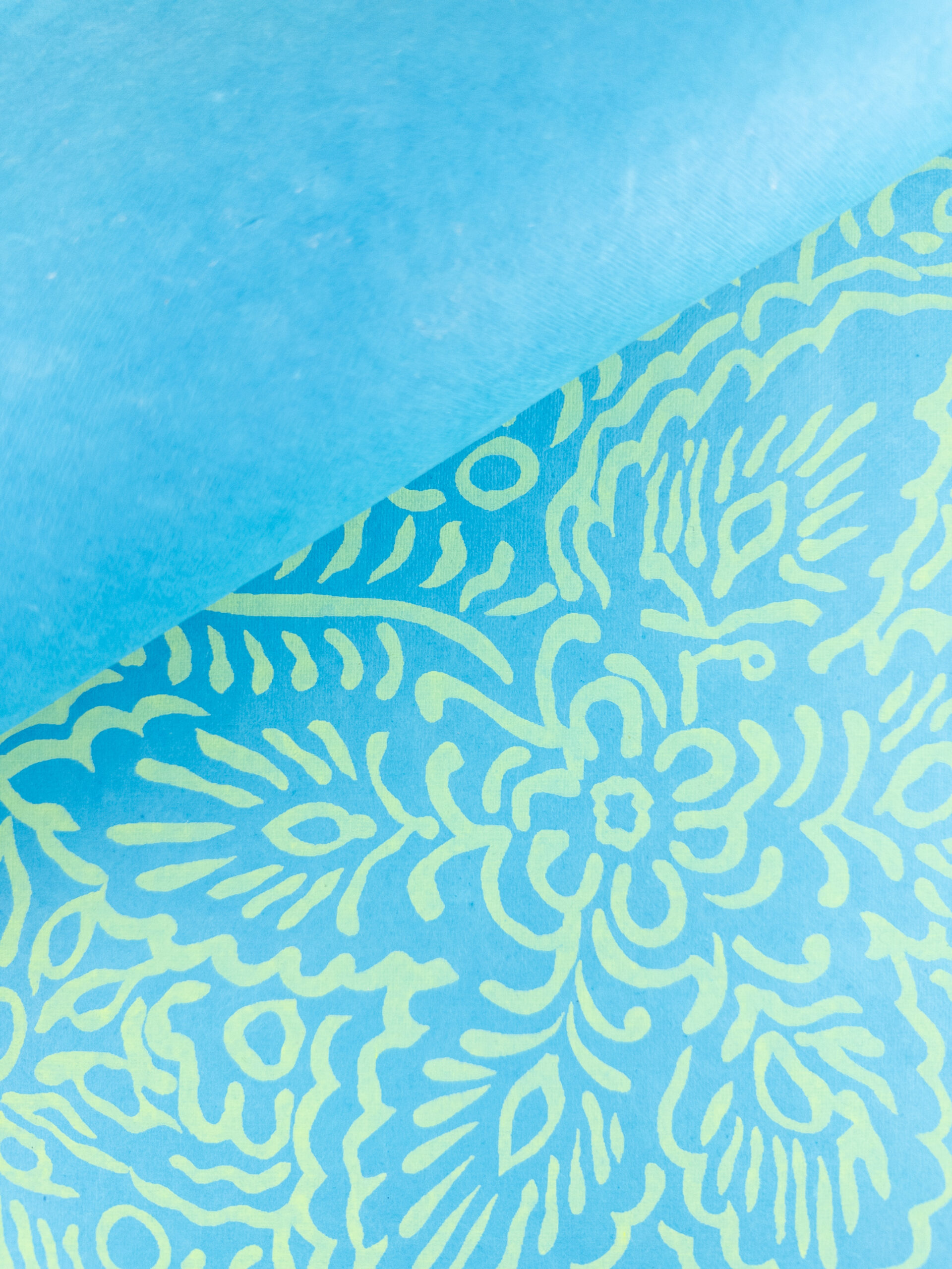 turquoise flower – Chestnut and Hemlock