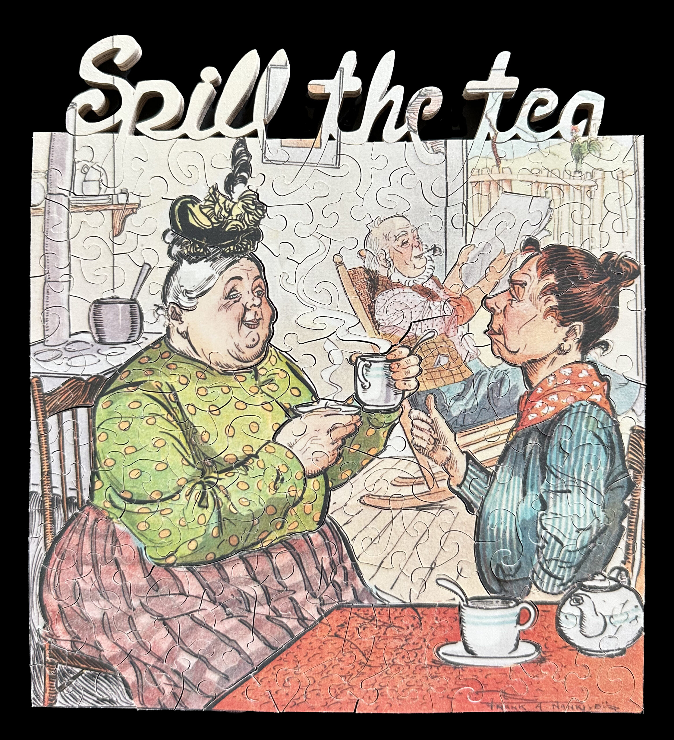 spill the tea cut – Chestnut and Hemlock